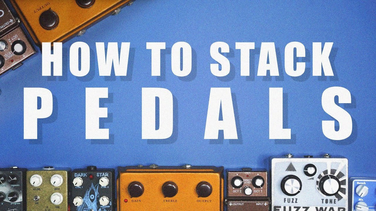 HOW TO STACK PEDALS – JHS Pedals