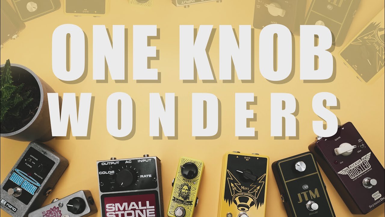 ONE KNOB WONDERS – JHS Pedals